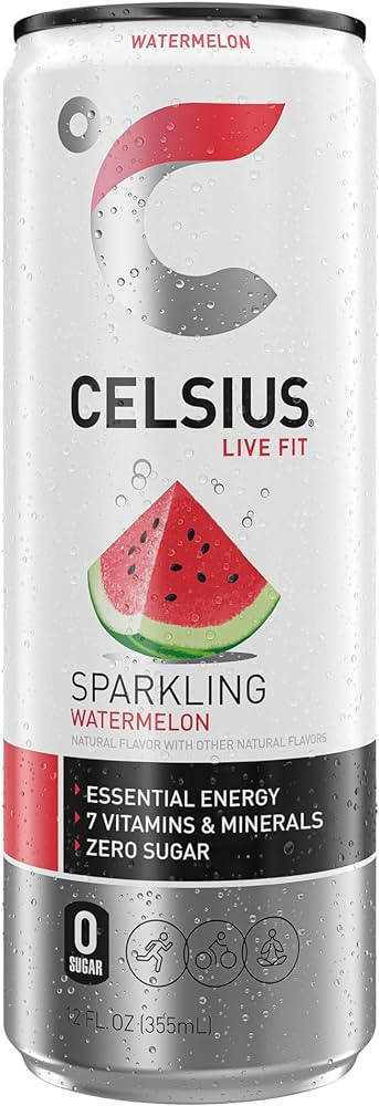 CELSIUS WATERMELON 12OZ (12 COUNT CASE) - Denver Beverage