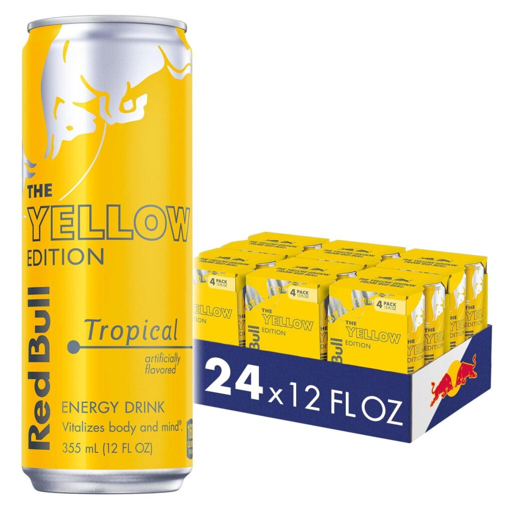 CANS-RED BULL YELLOW EDITION 24/12OZ - Denver Beverage