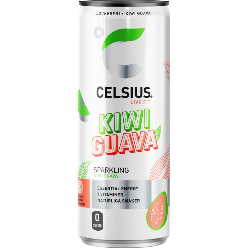 CELSIUS KIWI GUAVA 12OZ (12 COUNT CASE) - Denver Beverage